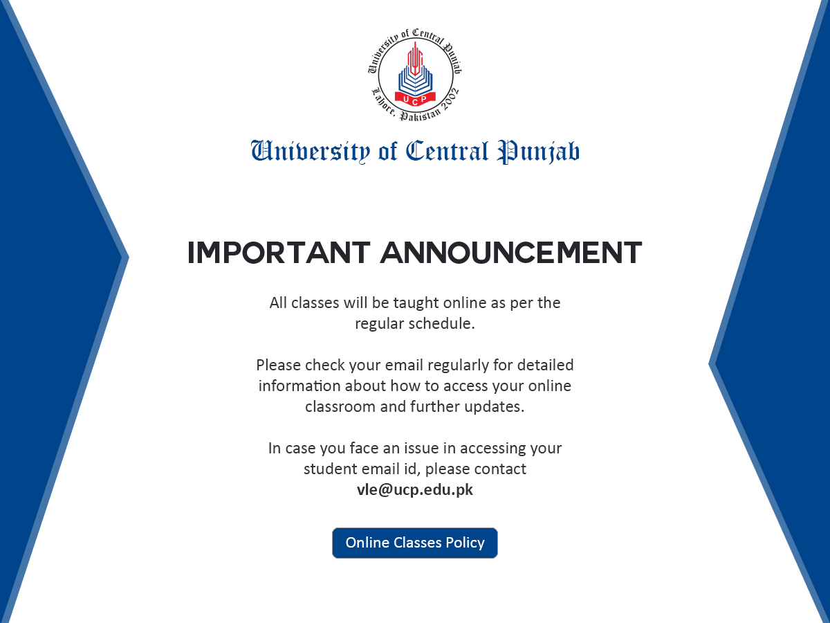 University of Central Punjab | UCP